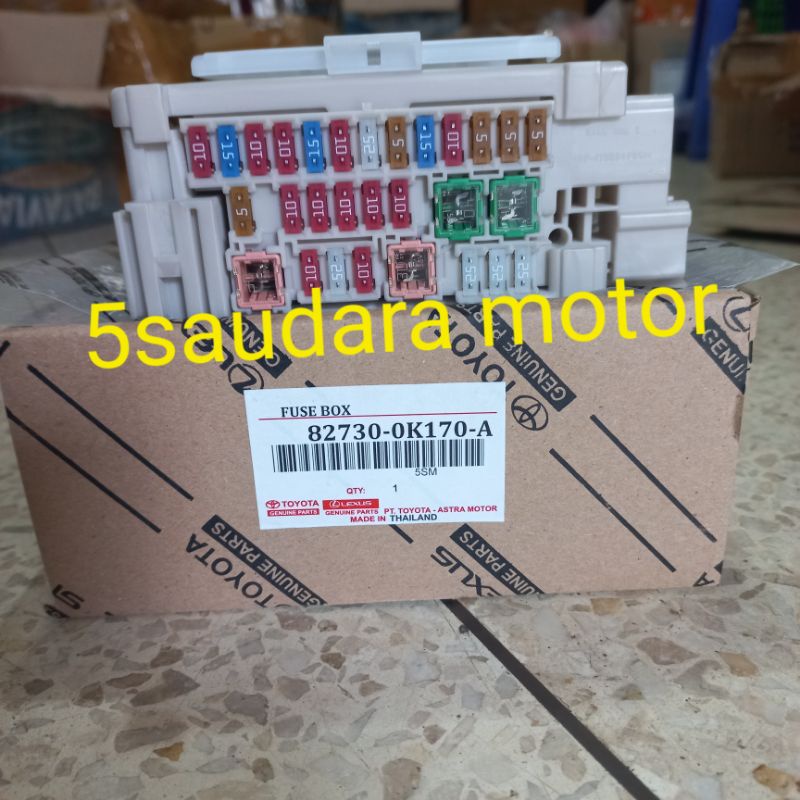 Fuse box fuse hilux revo innova fortuner vrz innova reborn ORIGINAL ...