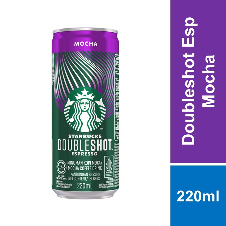 STARBUCKS Doubleshot Espresso Mocha 220ml | Shopee Malaysia
