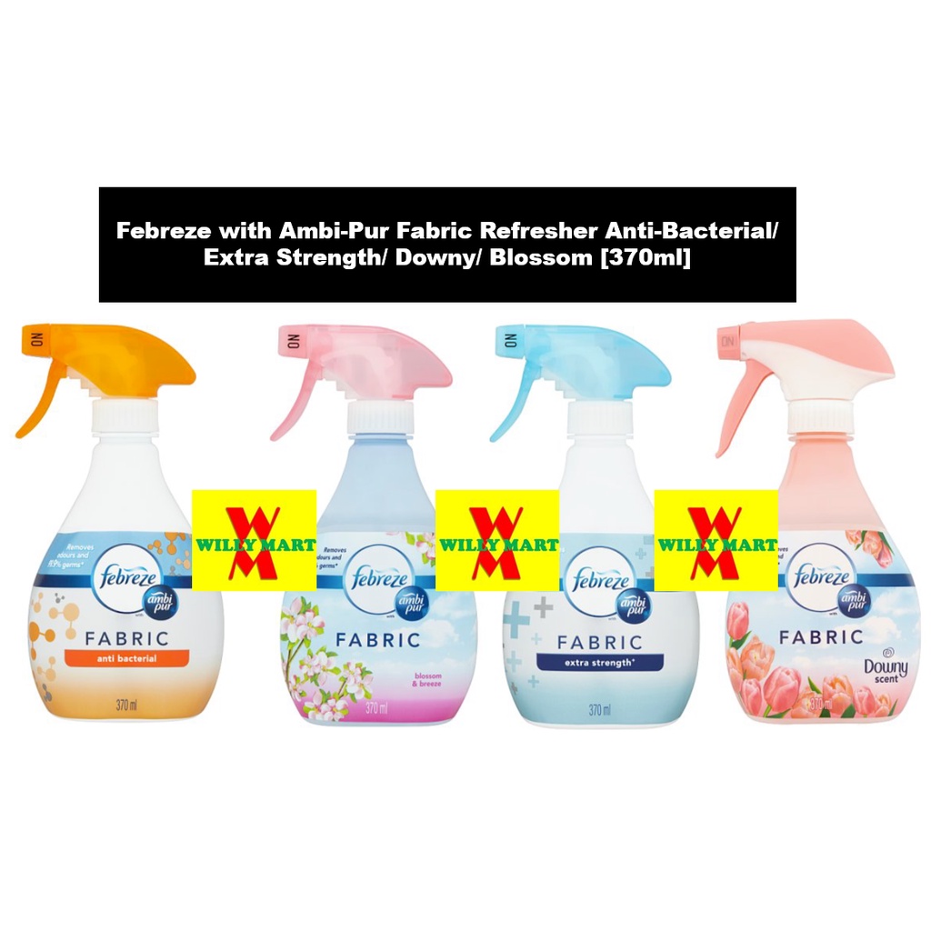 Febreze with Ambi Pur Fabric Refresher Anti-Bacterial/ Extra Strength/ Downy/ Blossom & Breeze ...