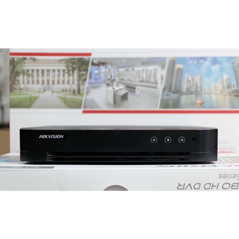 Hikvision 4-channel recorder, supports instant cam with mic iDS ...