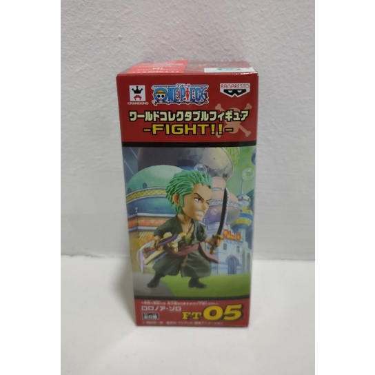 One Piece Wcf Fight!! FT05 Zoro | Shopee Malaysia