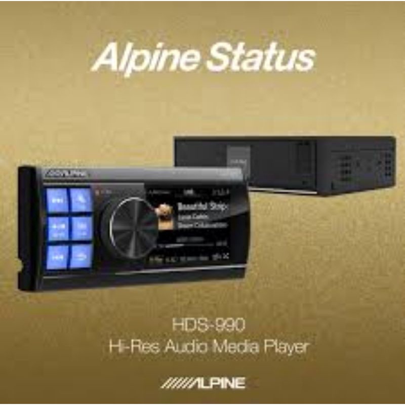 alpine hds-990 hires audio head unti | Shopee Malaysia
