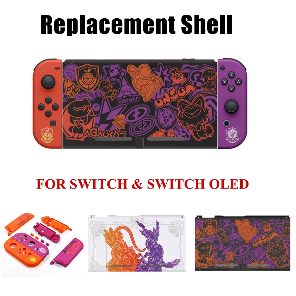 Pokemon Scarlet and Violet JoyCon SL SR Set Controller Shell For ...