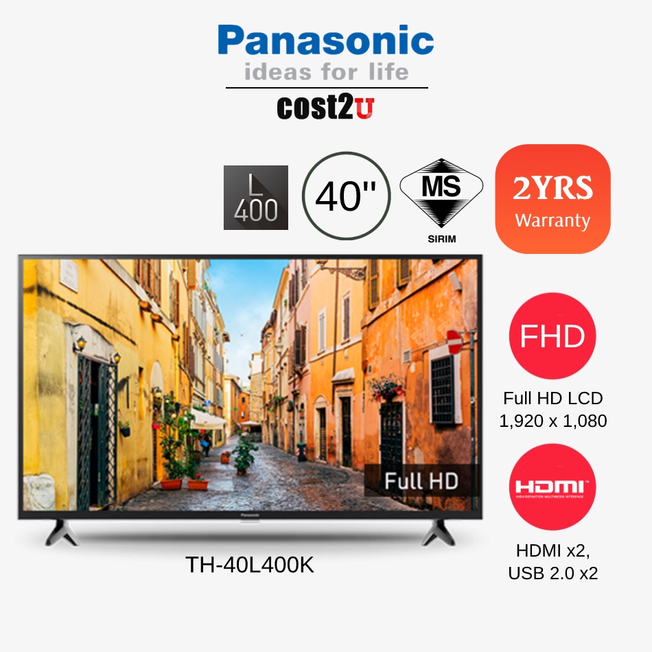 Panasonic/Meck/iSONIC (32"/40"/55") LED Full HD, UHD LED TV | TH ...