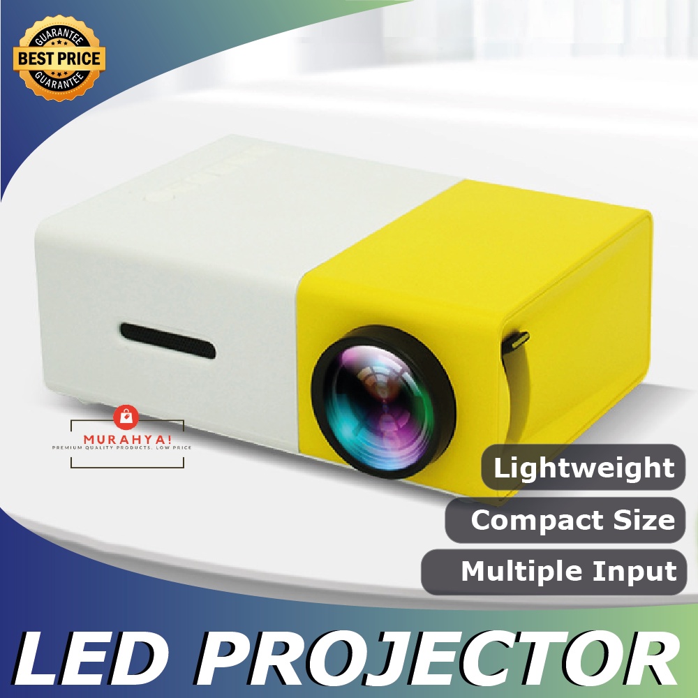 Mini Led projector MiniBeam Ultra Portable Mini Projector for Home use ...