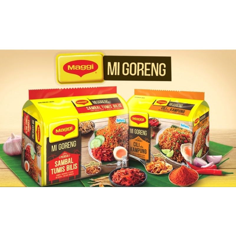 Maggi Mi Goreng Cili Ala Kampung / Sambal Tumis Bilis NATIONWIDE ...