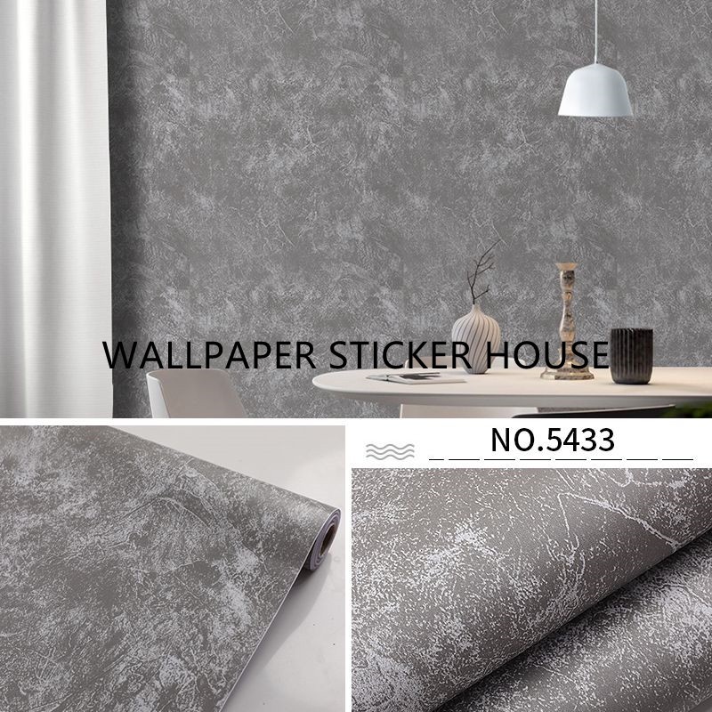 45CMx1000CM Wallpaper Cement/MARBLE Design Self Adhesive Wallpaper ...
