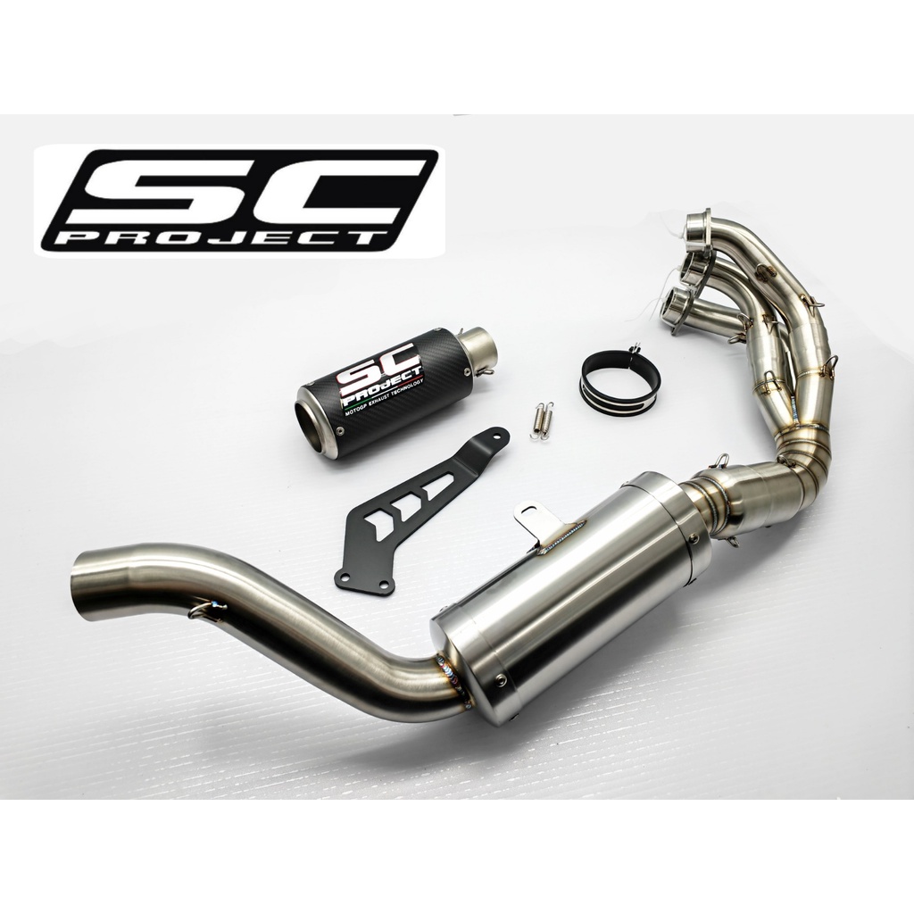 SC Project Exhaust YAMAHA MT09 V3 Full System Piping Power Boom ...