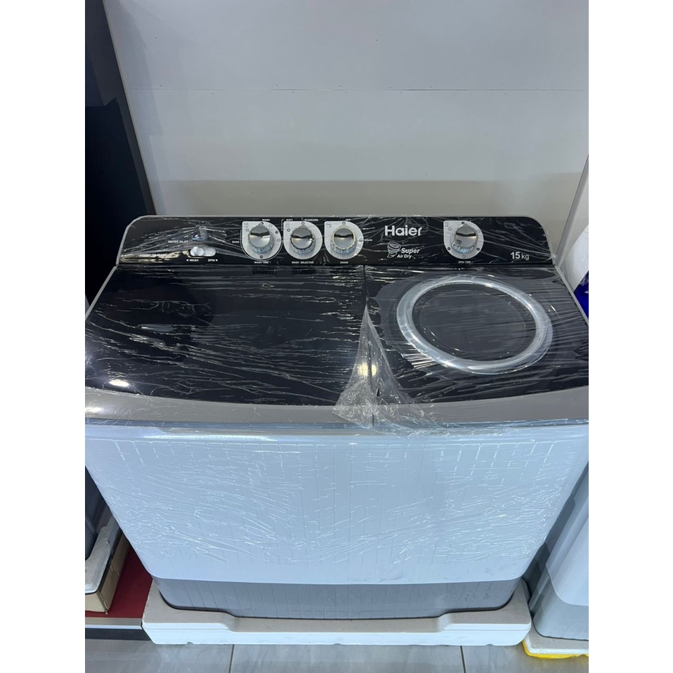 Haier Washing Machine Semi Auto/Manual / 15kg HWM150-M186 / 16kg WM160 ...