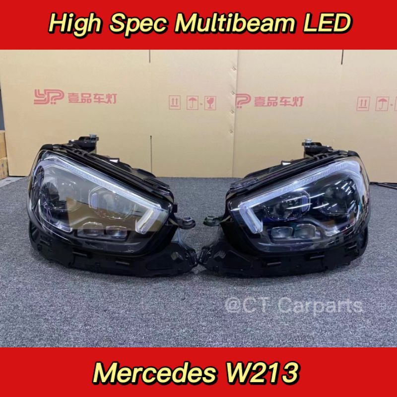 Suitable For Mercedes W213 head lamp/ E260/ E300/E63 amg / High spec ...