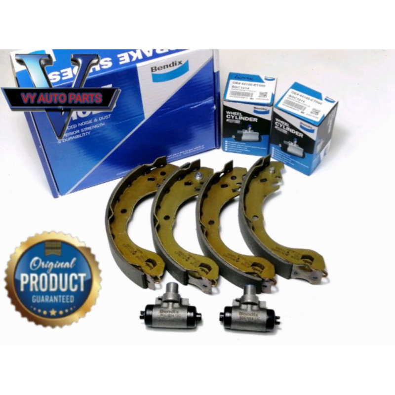 Brake Shoe Brake Pump Nissan Livina 2006-2021 Bendix | Shopee Malaysia