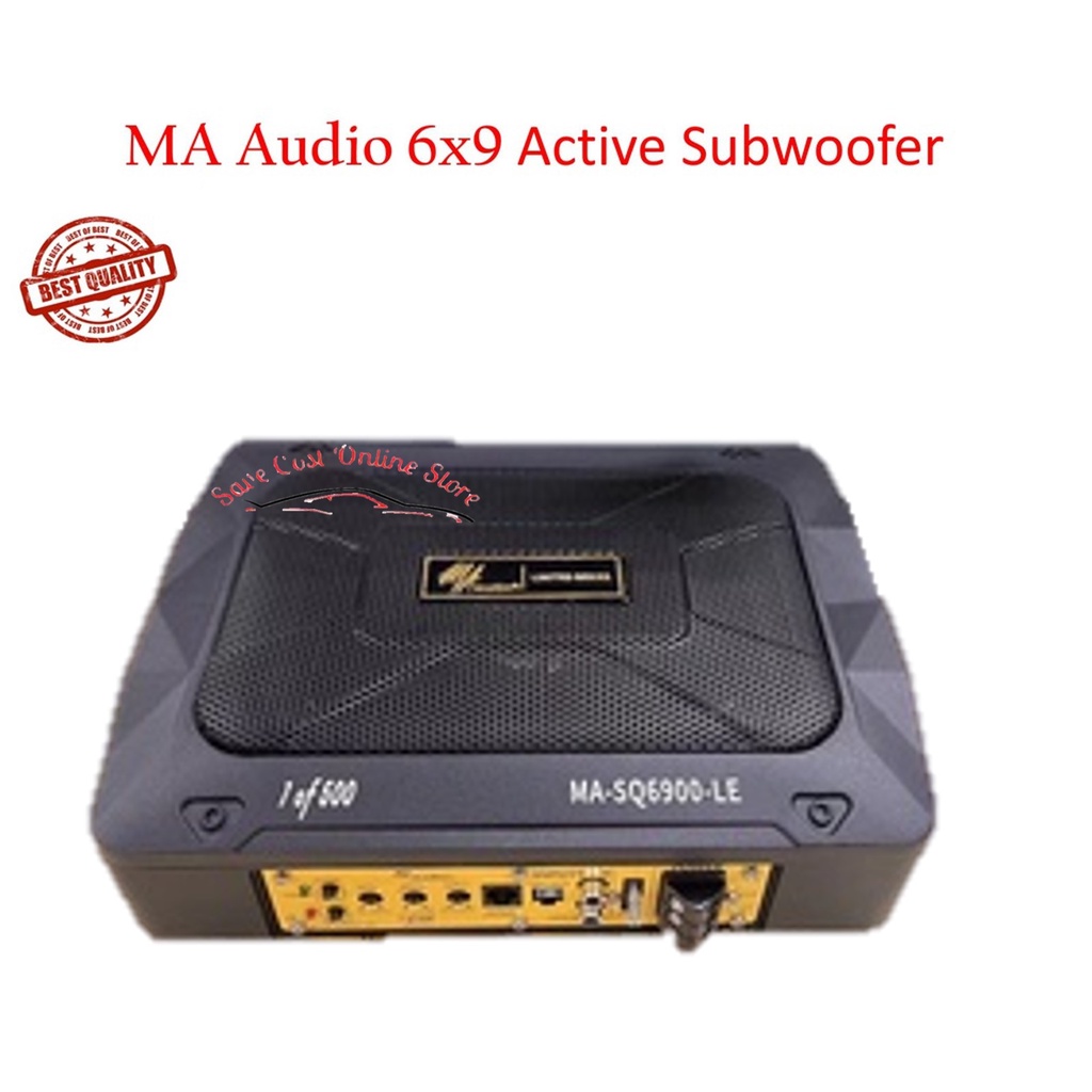 MA Audio 6x9 Active Subwoofer 600w | Shopee Malaysia