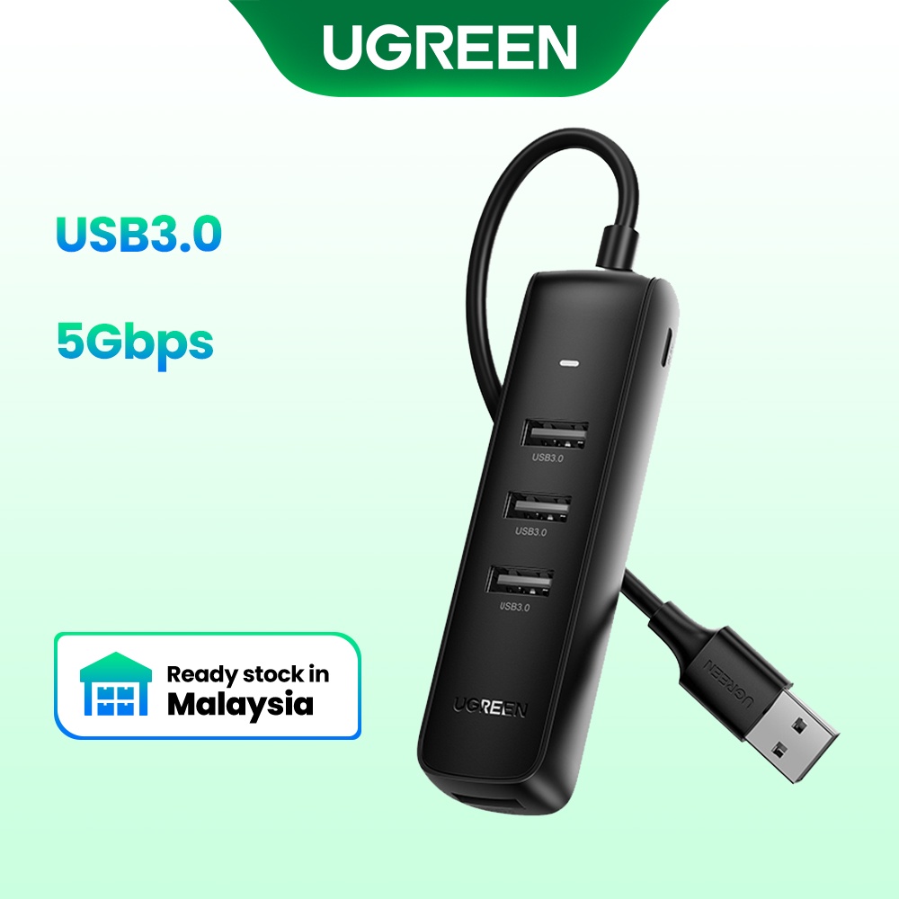 UGREEN USB HUB 3.0 HUB Ultra Mini 4 Port USB 3.0 Splitter Micro USB Hub ...