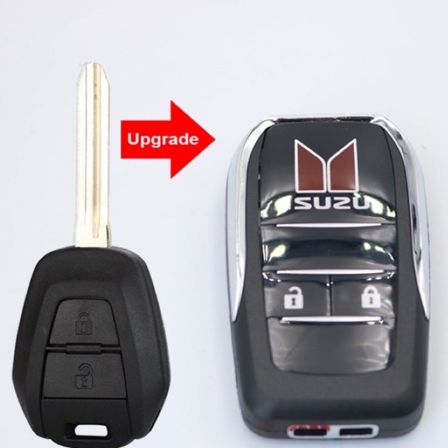 Isuzu DMax D-Max Mux 2-button folding key case | Shopee Malaysia