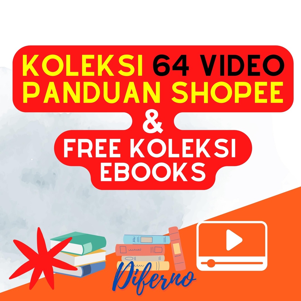 Pakej Berbaloi Koleksi Panduan Video Shopee ( 64 set panduan dalam 1 ... Pakej Berbaloi Koleksi Panduan Video Shopee ( 64 set panduan dalam 1 ...