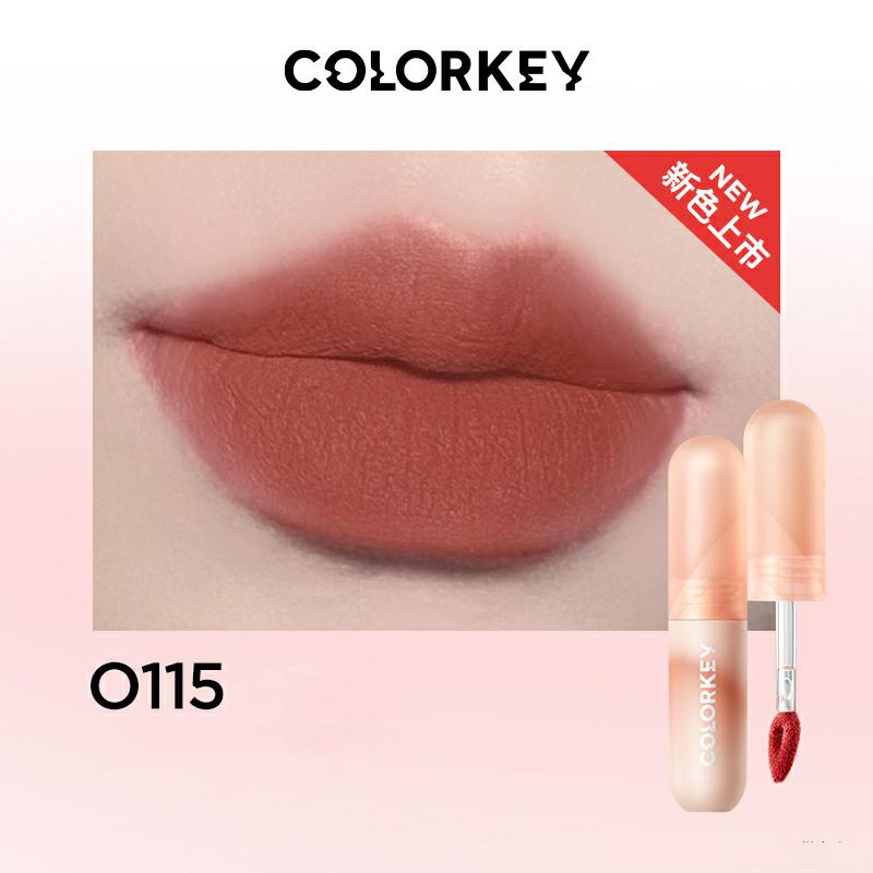 Colorkey Mousse Lip Mud Matte Texture Lip Gloss Liquid Lipstick Non ...
