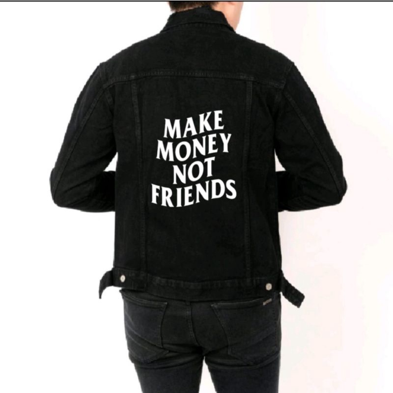 PRIA 7 days of week - Men's denim screen printing jeans Jacket full ...