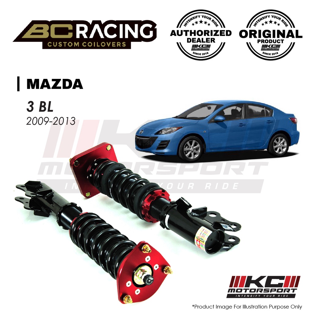 Mazda 3 BL 2009-2013 - BC Racing V1 Fully Adjustable Suspension ...