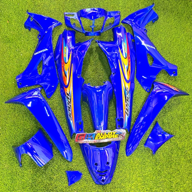 COVERSET WAVE125 R BIRU SAMCO LIMITED COLOUR FROM THAILAND 🇹🇭 | Shopee ...