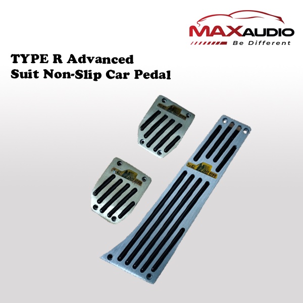 CLEARANCE* TYPE-R Car Pedal Kit (Can Fit Auto/ Manual) Wira Saga Exora ...
