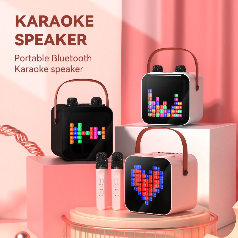 SDRD SP-100 PORTABLE WIRELESS BLUETOOTH 5.0 LED LIGHT SPEAKER ...