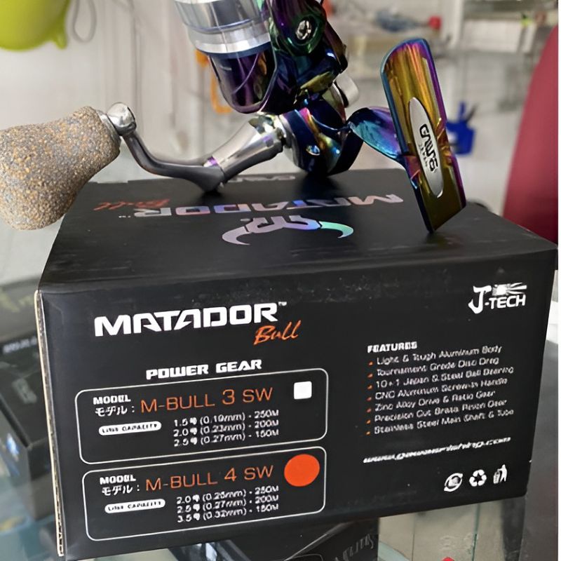 (READY STOCK) Gawas Matador Sport and Bull spinning reel | Shopee Malaysia