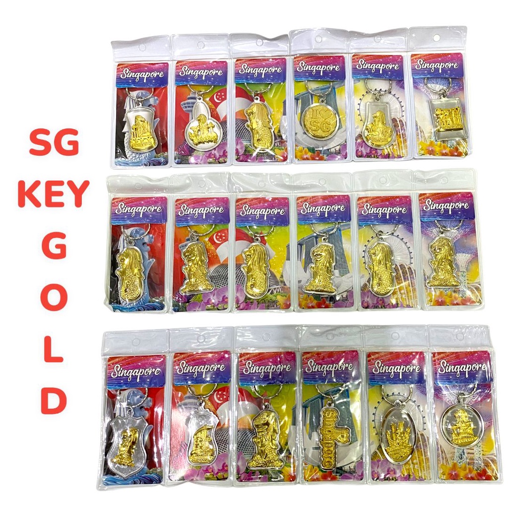 GANTUNGAN SINGAPORE SOUVENIR / SINGAPORE KEYCHAIN / BATAM SOUVENIR ...