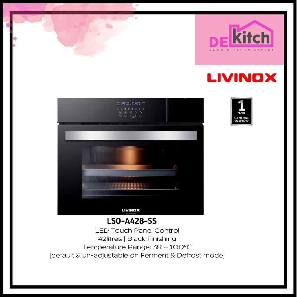 Livinox Built In Steam Oven LSO-A428-SS | Shopee Malaysia