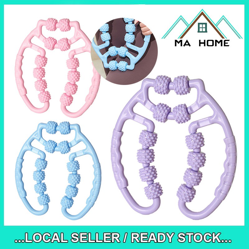 MA Home Penggelek Urutan Kaki 12 Wheels Massage Roller Relaxing Tool ...