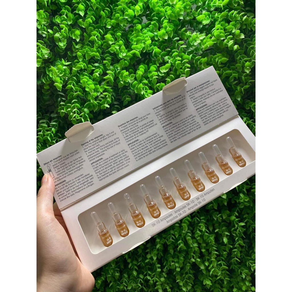 Sk-10 AMPOULES acne treatment essence (10 tubes - 1 box) | Shopee Malaysia