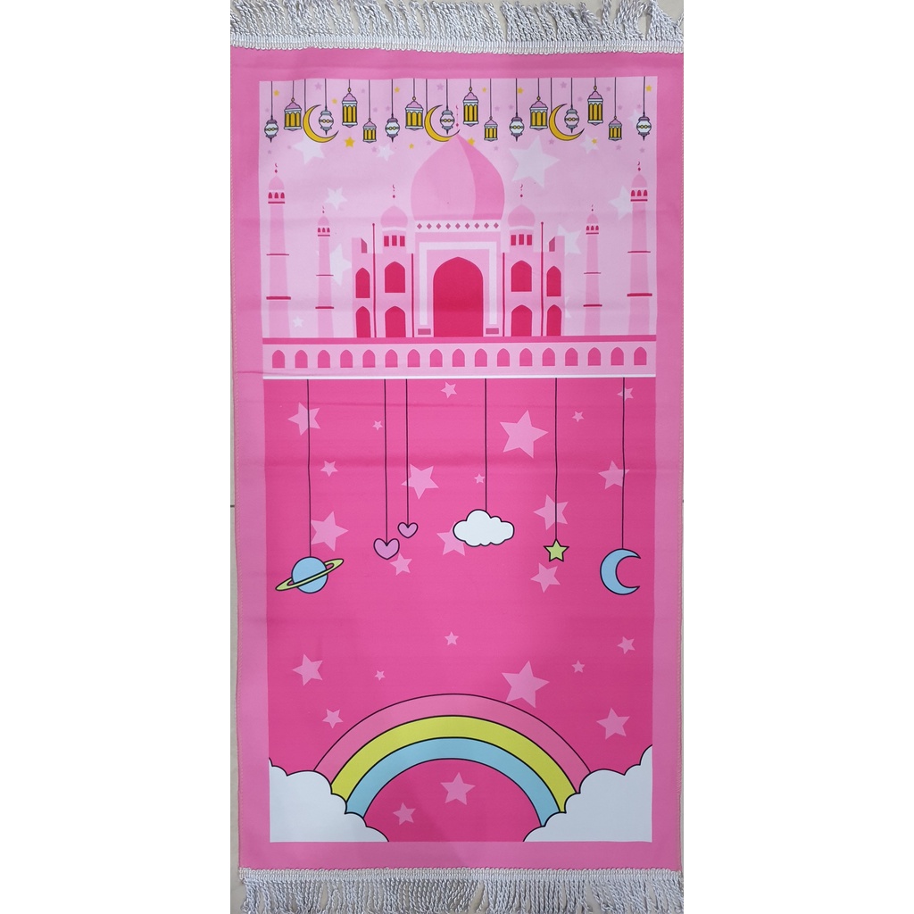 SEJADAH BUDAK CARTOON WARNA COLOURFUL CORAK KANAK-KANAK COMEL 50CM X ...