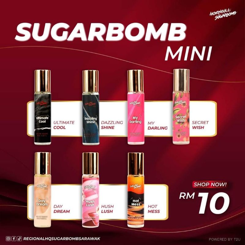 Sugarbomb Perfume 8ML & 10ML for Her | Shopee Malaysia