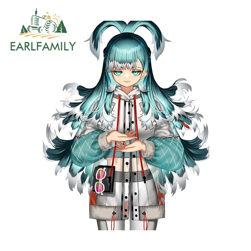 EARLFAMILY 13cm x 10.3cm Hololive Kobo Kanaeru Chibi Car Sticker ...