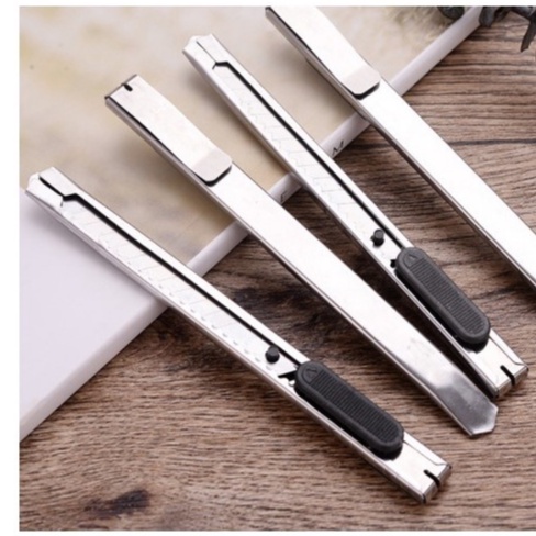 Stainless Steel Utility Cutter Knife Multi Purpose Hand Cutter Knife ...