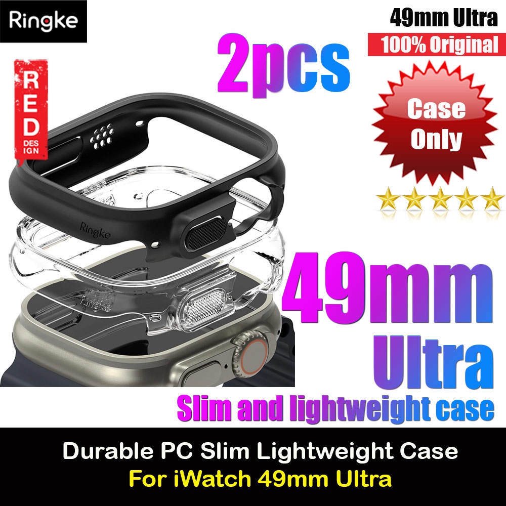 Ringke Slim and Lightweight Hard Case Cover for iWatch Series 8 9 10 ...