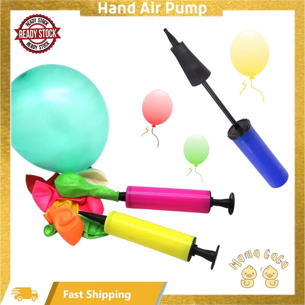Small Hand Pump Balloon Portable Pam Tangan Belon Tool Inflator Latex ...