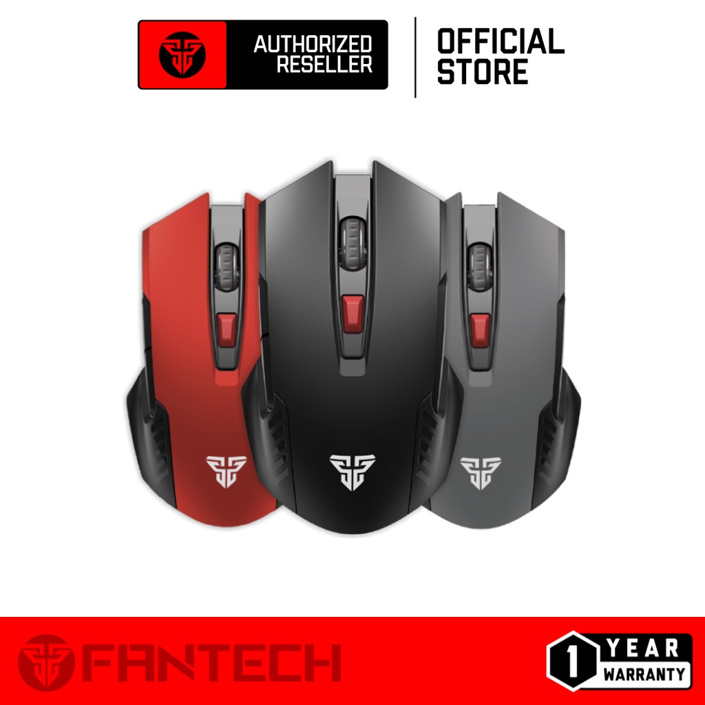 Fantech WG10 Raigor II 2000 DPI Wireless 2.4GHz Pro Gaming Mouse (MO30 ...