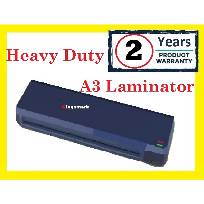 HEAVY DUTY A4 / A3 SIZE LAMINATOR MACHINE (2 YEARS WARRANTY) | Shopee ...