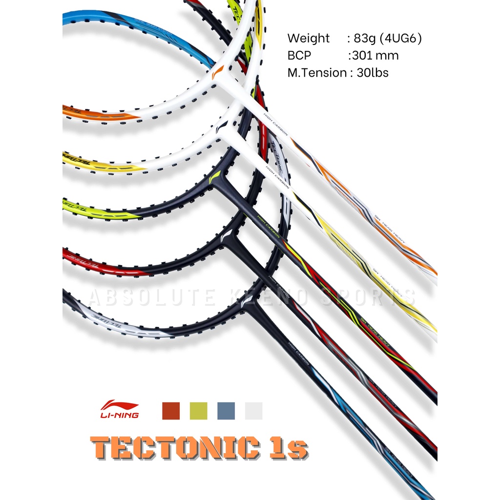 Li-Ning TECTONIC 1S Badminton Racket | Shopee Malaysia