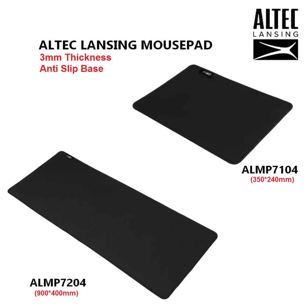 ALTEC LANSING ALMP7104 ALMP7204 3MM Thickness Anti-Skid Gaming Mouse ...