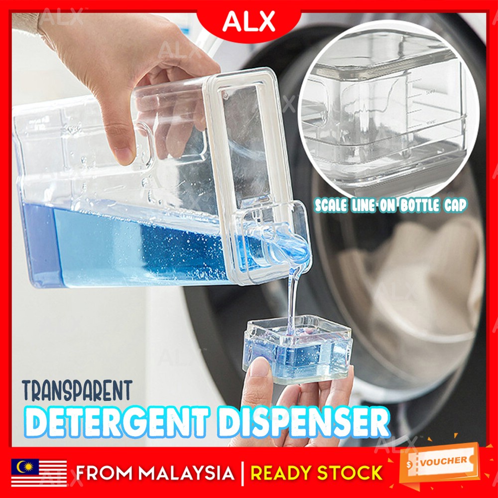 ALX 1300ML Laundry Detergent Dispenser Fabric Softener Liquid Soap ...