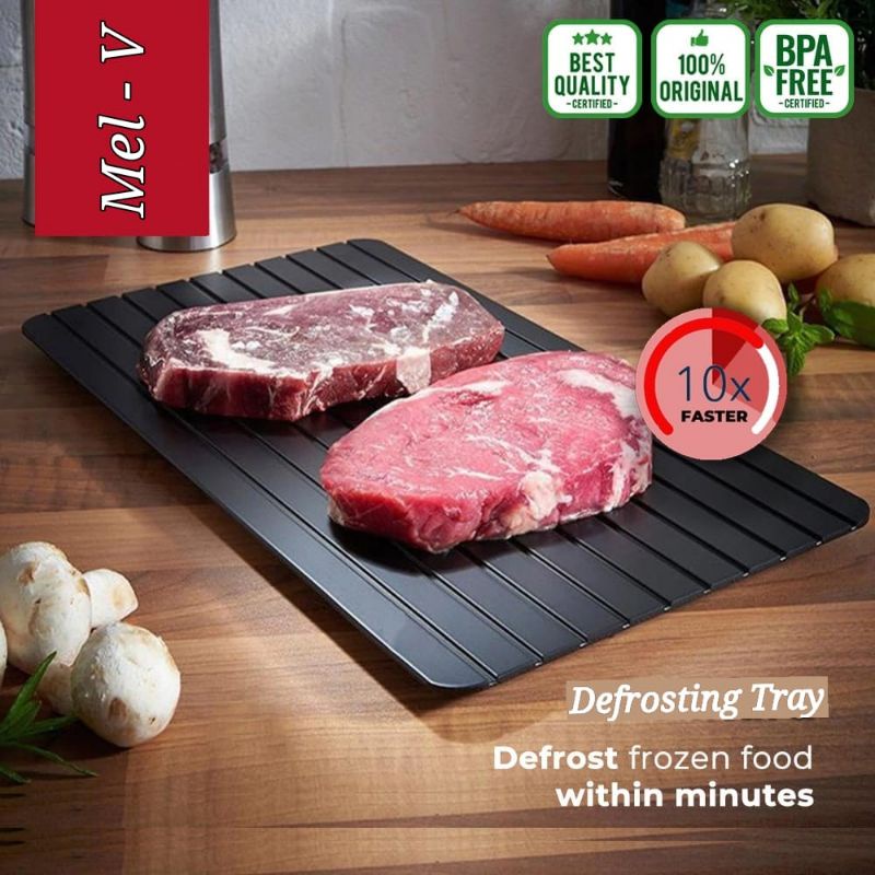 Frozen Meat Thawing Tool / Defrosting Tray / Ice Thawing Board | Shopee ...