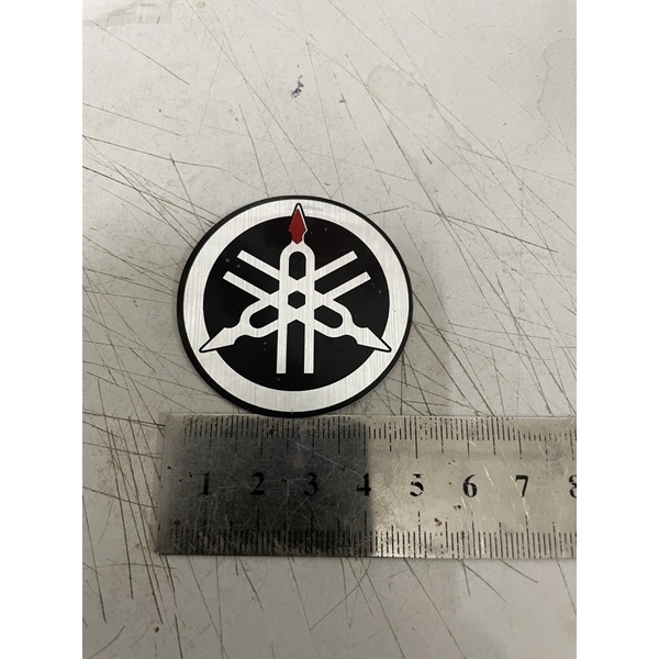 LOGO YAMAHA CROME TANK RXZ SKALA 5cm 2pcs | Shopee Malaysia