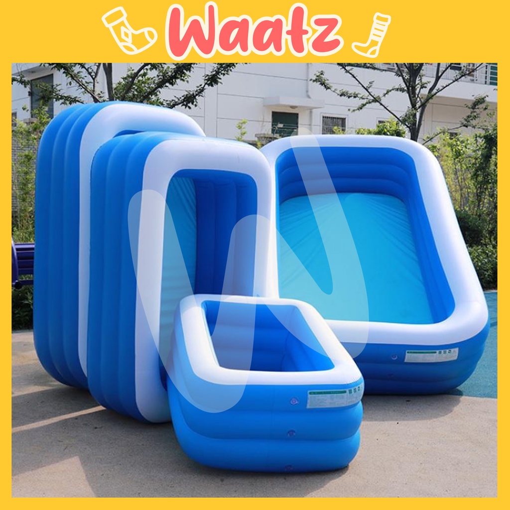 (STO34) 2meter 2Layer Extra Large Rectangular Inflatable Family ...