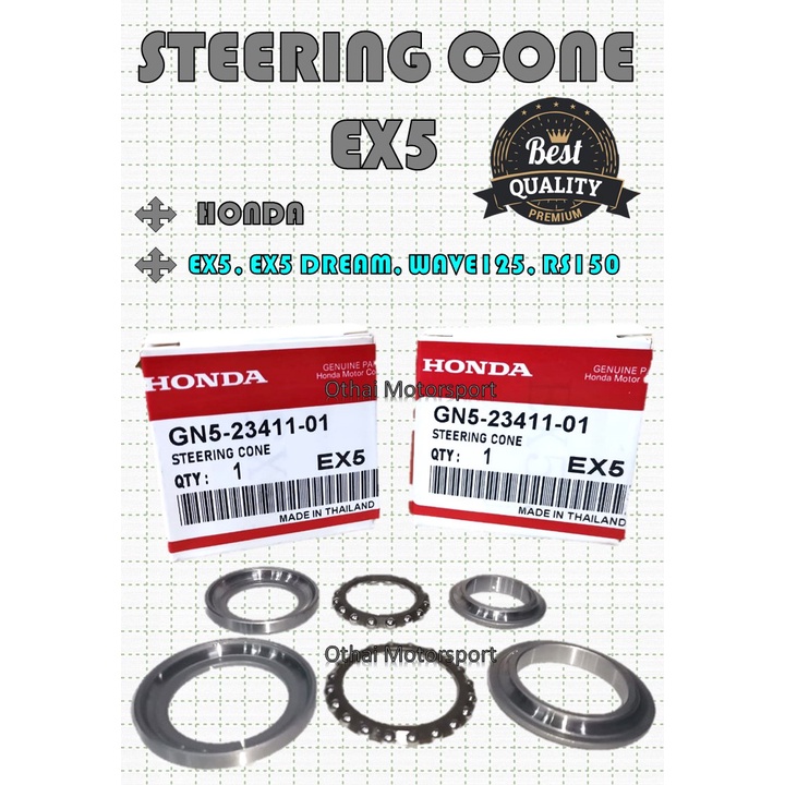 Kun Bearing Steering Cone EX5, EX5 DREAM, WAVE125, RS150 Bearing Cone ...