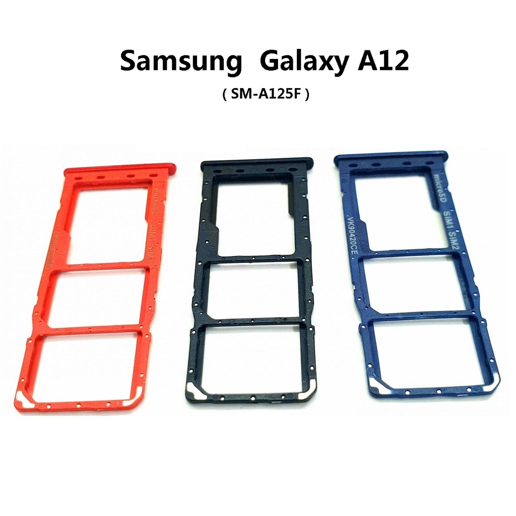 Samsung Galaxy A12 (2020) A125 SM-A125F Sim Tray Simtray Sim Holder ...