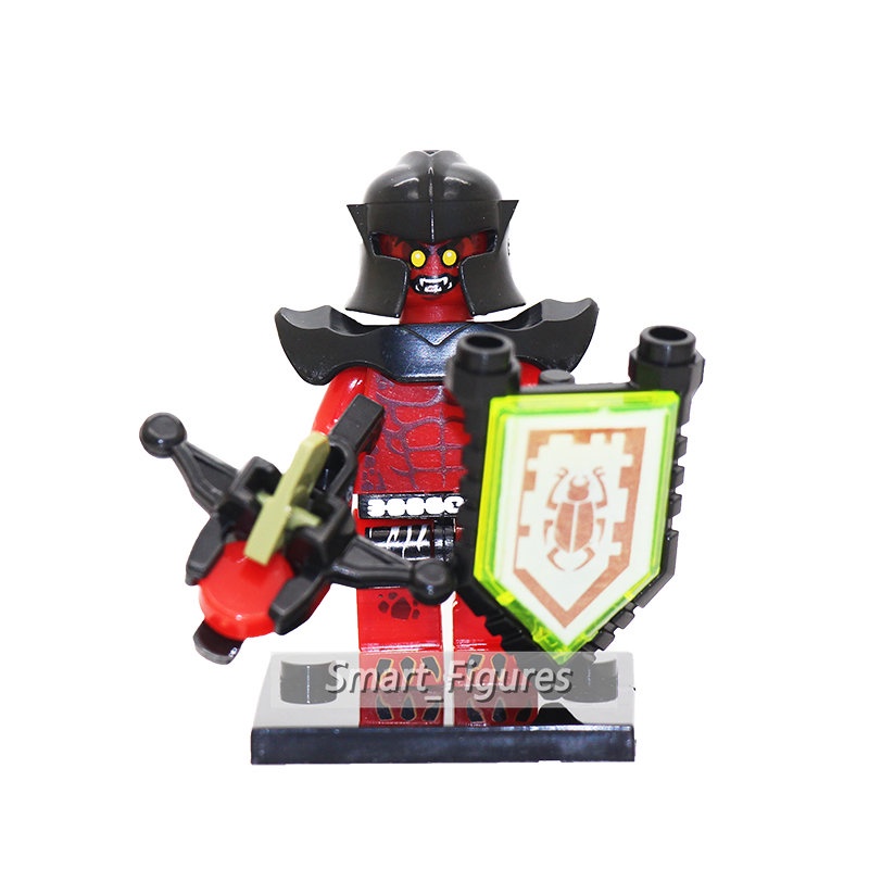 Nexo Knights Minifigures Lance Richmond Macy Clay Aaron Lavaria Beast ...