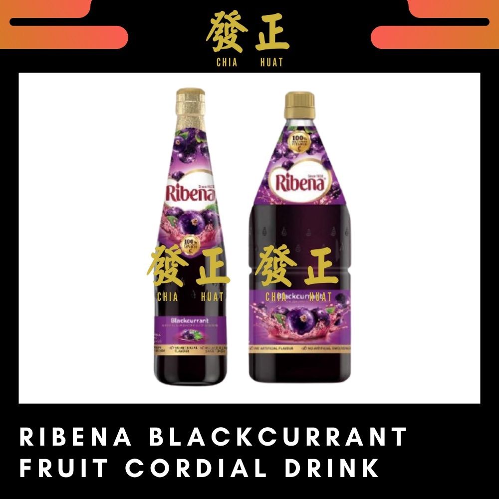 Ribena Blackcurrent Fruit Cordial Fruit Drink 1L / 2L | Shopee Malaysia