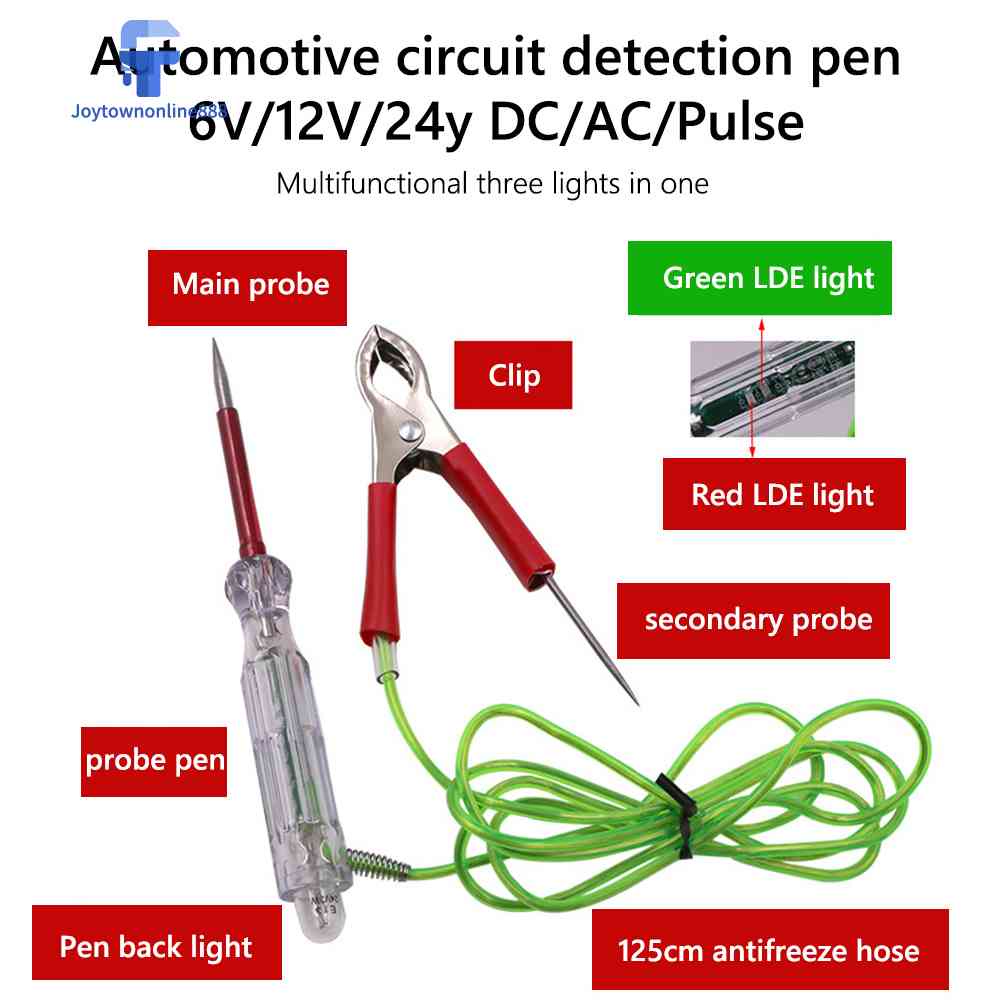 PRO-HOT Indicator Light Test Pen Easy Operation Induction Test Pencil ...