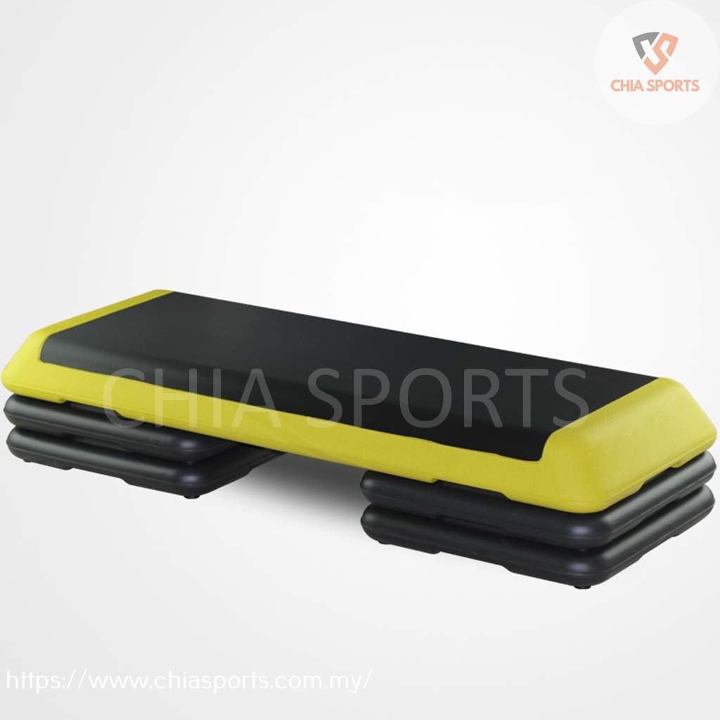LELONG!!! 110cm Aerobic Stepper Platform with 4 Risers stepboard ...